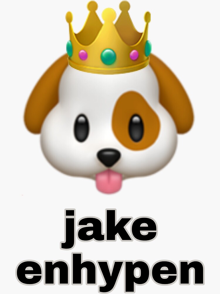 "Emoji Jake Enhypen" Sticker for Sale by julieeebf | Redbubble