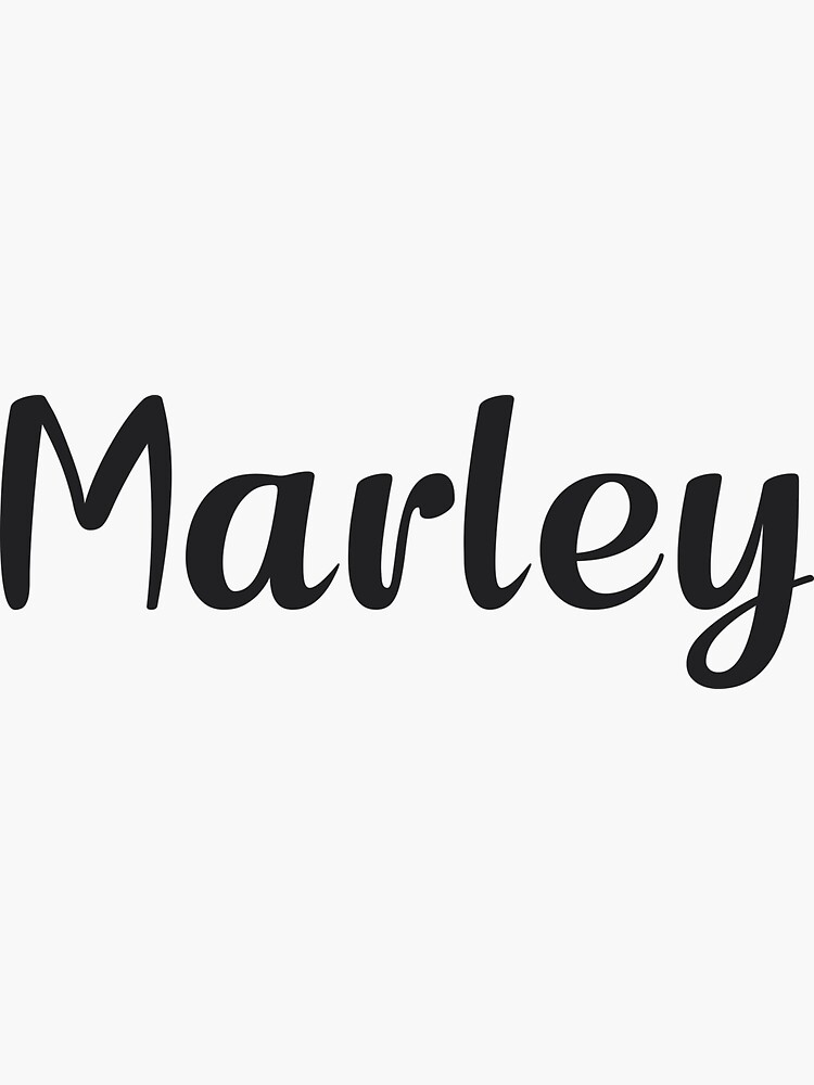 "Marley" Sticker for Sale by 99Posters | Redbubble