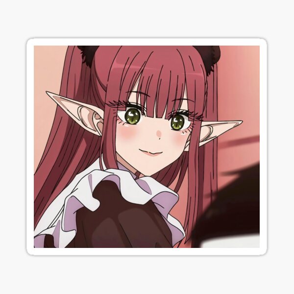 "Marin Kitagawa Rizu Kyun" Sticker for Sale by QueenAkisha | Redbubble