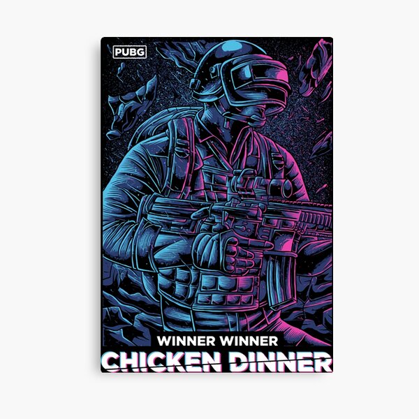 "PUBG - Winner Winner Chicken Dinner/Bestseller-Design für Fans ...
