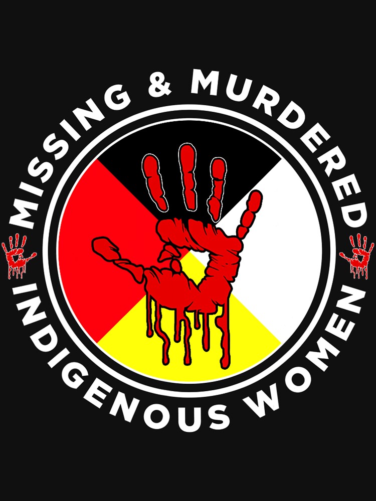 "MMIW Missing & Murdered Indigenous Women Medicine wheel mmiw" T-shirt ...