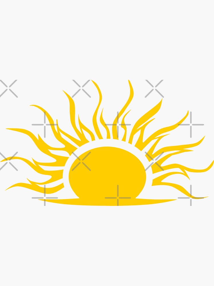 "Mythic Dawn Symbol " Sticker by TheArtArmature | Redbubble