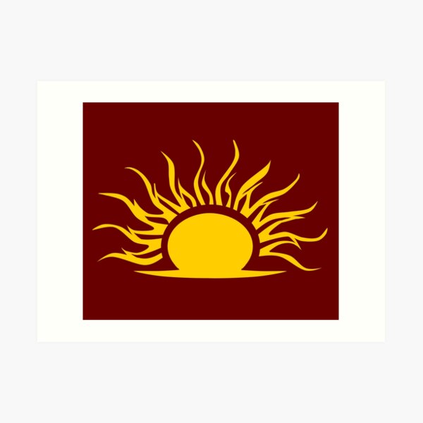 "Mythic Dawn Symbol " Art Print by TheArtArmature | Redbubble