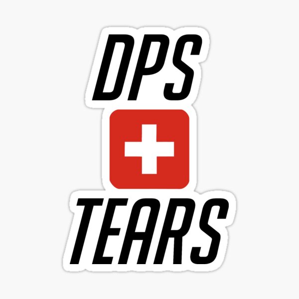 "DPS TEARS" Sticker for Sale by krunchytuna | Redbubble