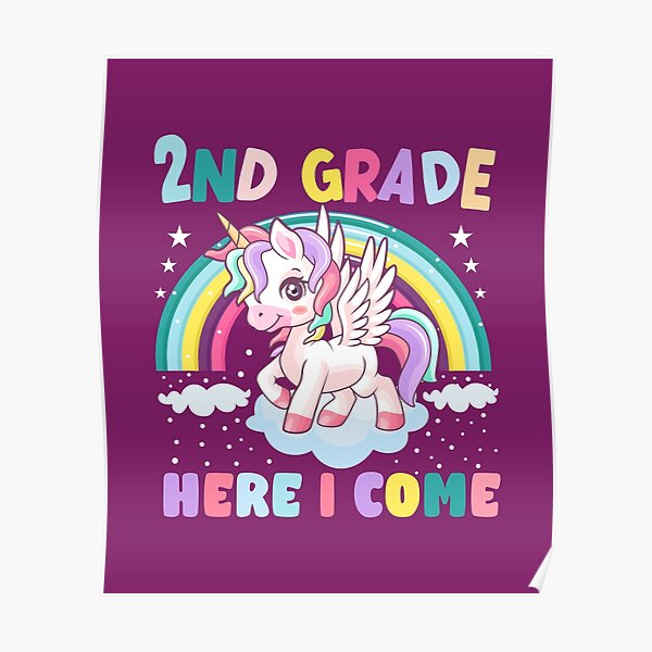 Póster « Hola camiseta de segundo grado | Camisa de segundo grado ...