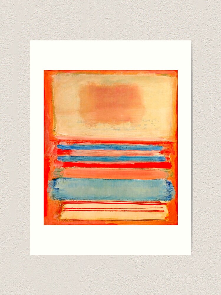 "HQ no 7 by Mark Rothko - high quality color Mark rothko painting " Art ...