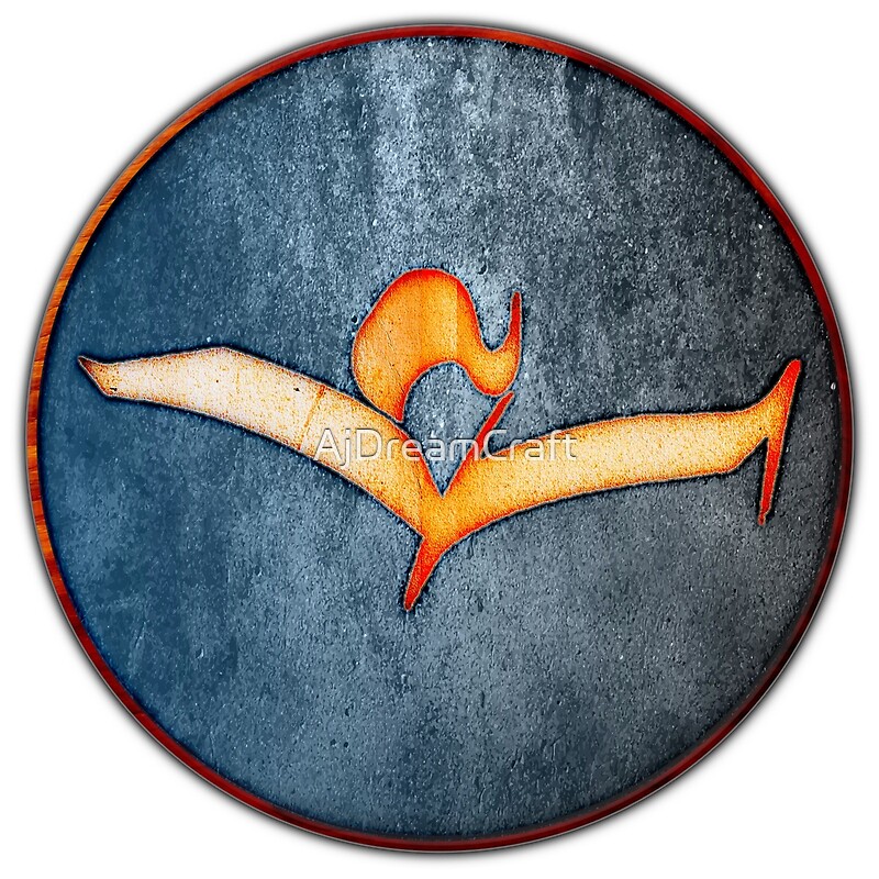 "Burned Promise Rune" by AjDreamCraft | Redbubble