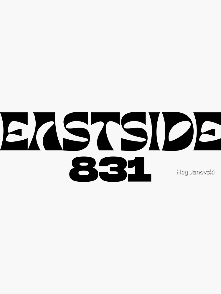 "EastSide Crips" Sticker for Sale by yogapratamah | Redbubble