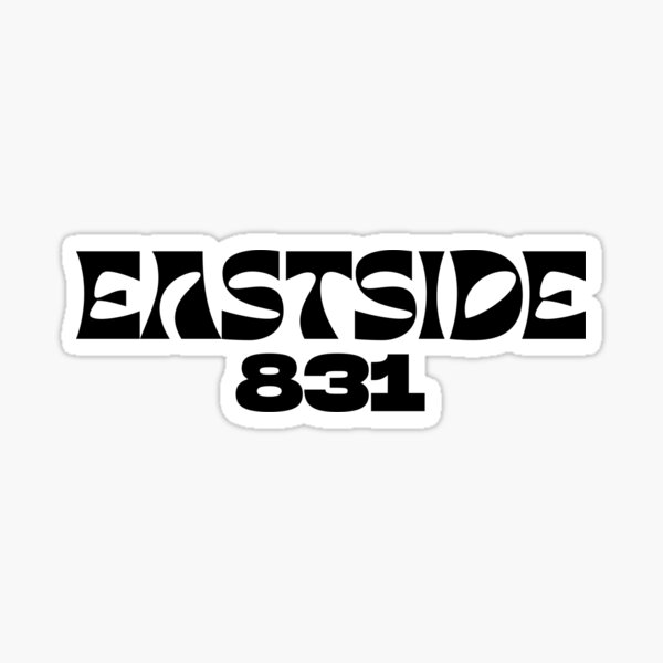 "EastSide Crips" Sticker for Sale by yogapratamah | Redbubble