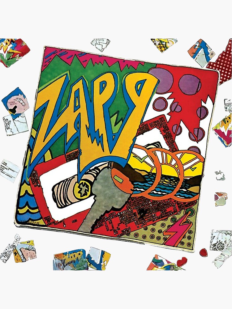 "ZAPP BAND" Sticker for Sale by PascaleReich | Redbubble