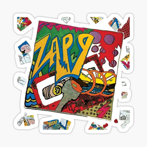 "ZAPP BAND" Sticker for Sale by PascaleReich | Redbubble