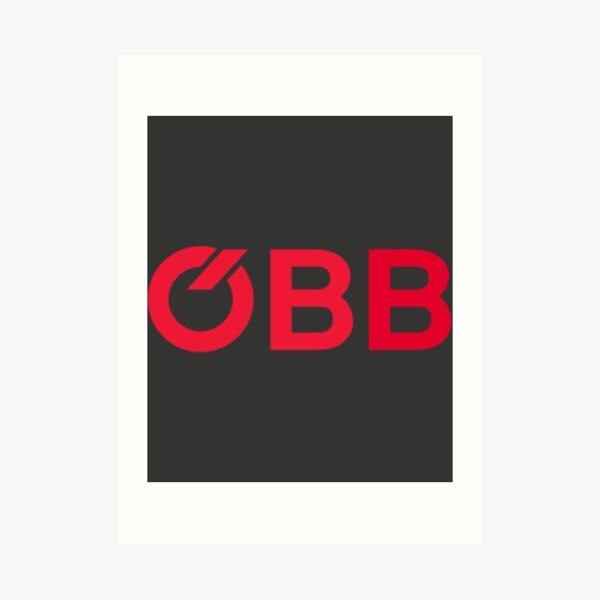 "Austrian Federal Railways (ÖBB) Logo" Art Print for Sale by ...