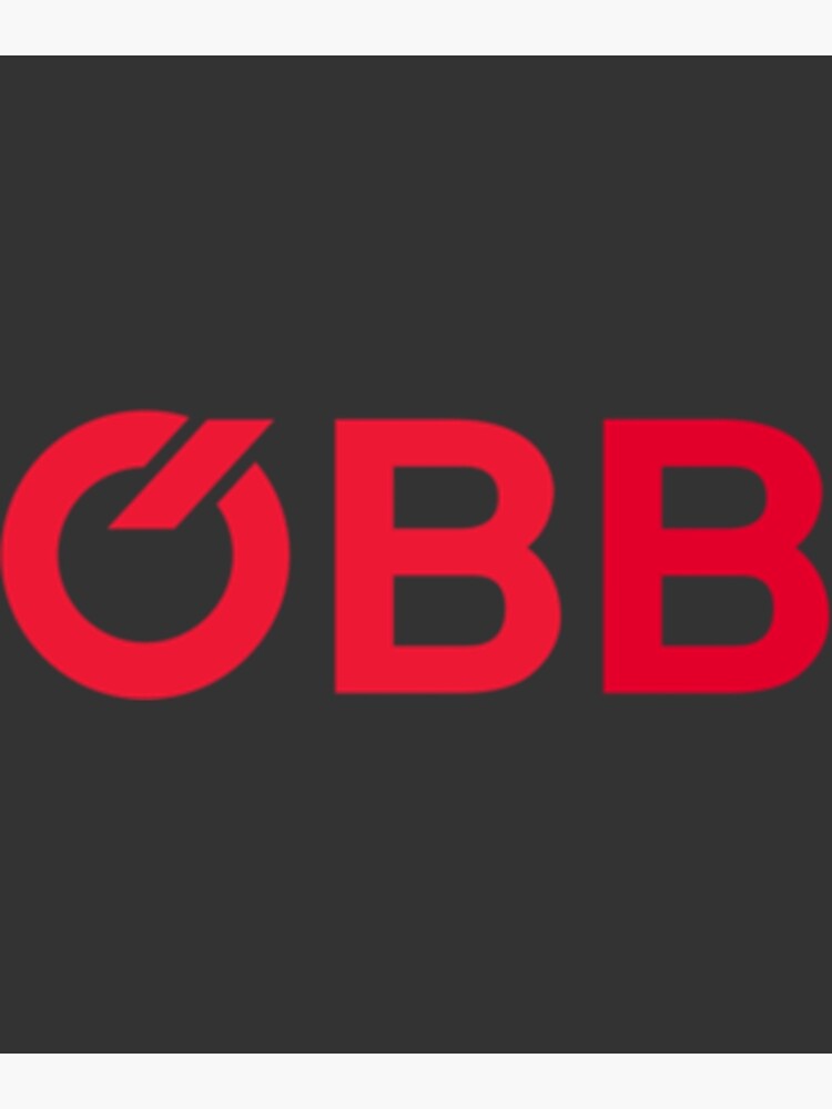 "Austrian Federal Railways (ÖBB) Logo" Art Print for Sale by ...