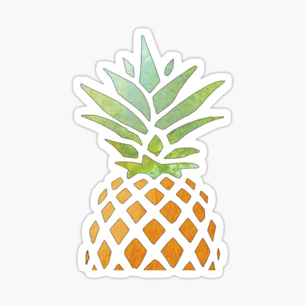 "Pineapple" Sticker by Jennstuff | Redbubble