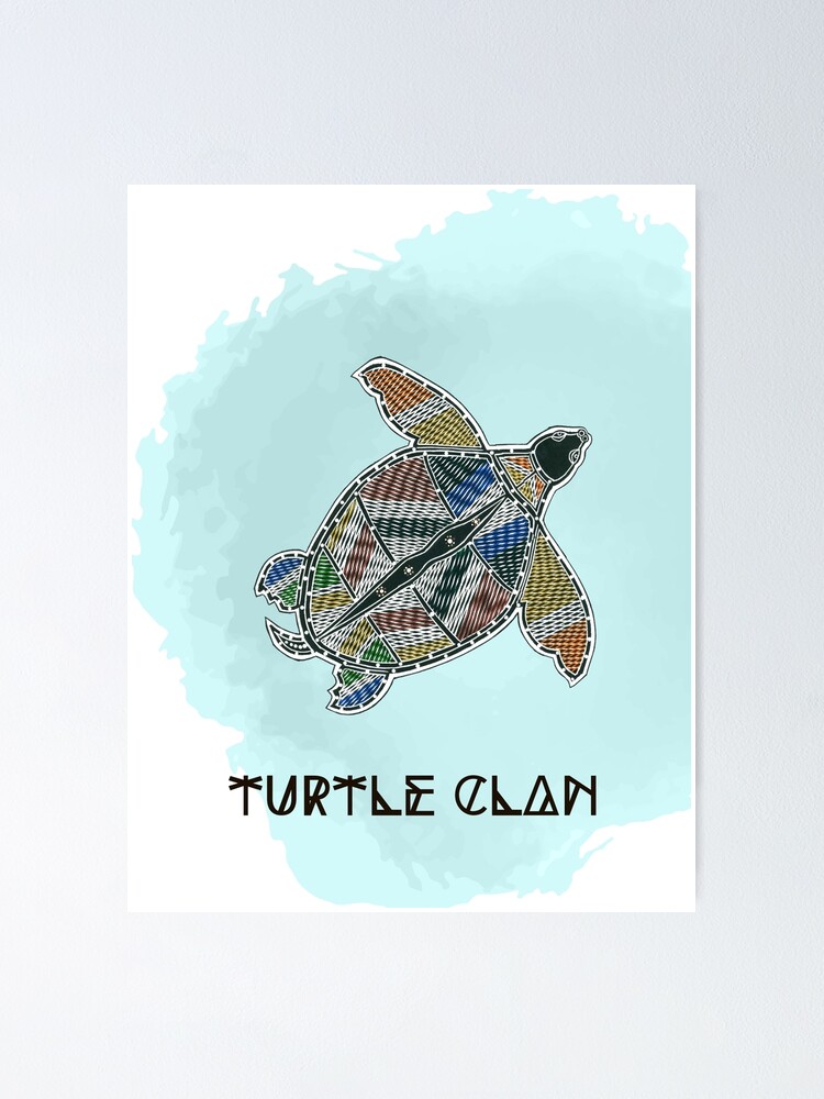 "Turtle Clan" Poster for Sale by Slyguy77 | Redbubble