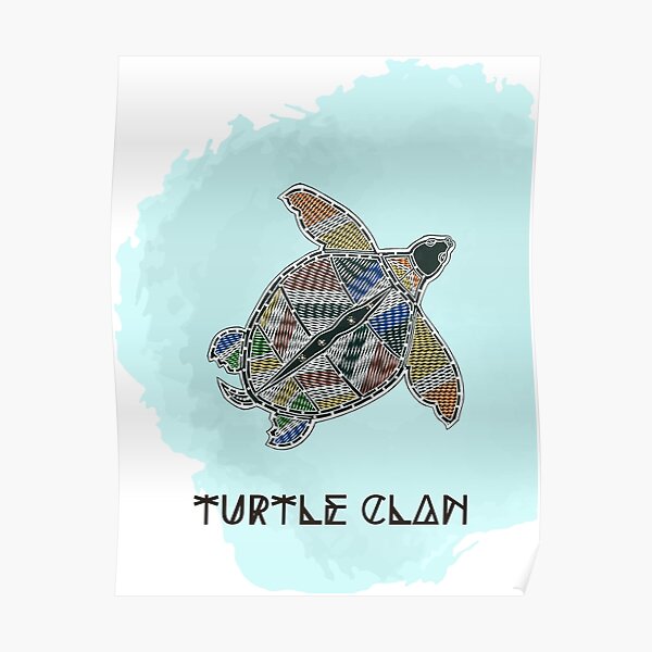 "Turtle Clan" Poster for Sale by Slyguy77 | Redbubble