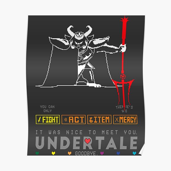 "Asgore Dreemurr - Undertale" Poster for Sale by DanielaVogel | Redbubble