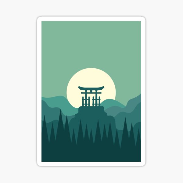 "japanese aesthetic" Sticker for Sale by Malika11111 | Redbubble