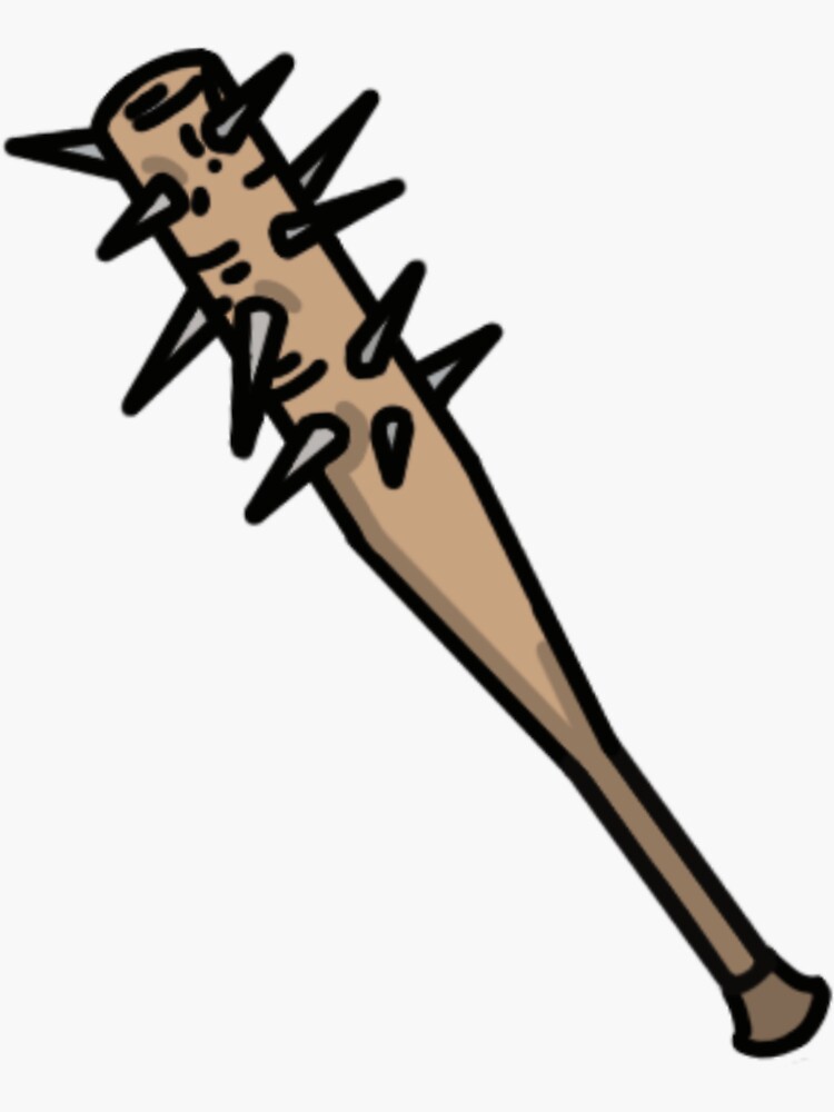 "Steve Harrington’s bat" Sticker for Sale by magsart03 | Redbubble