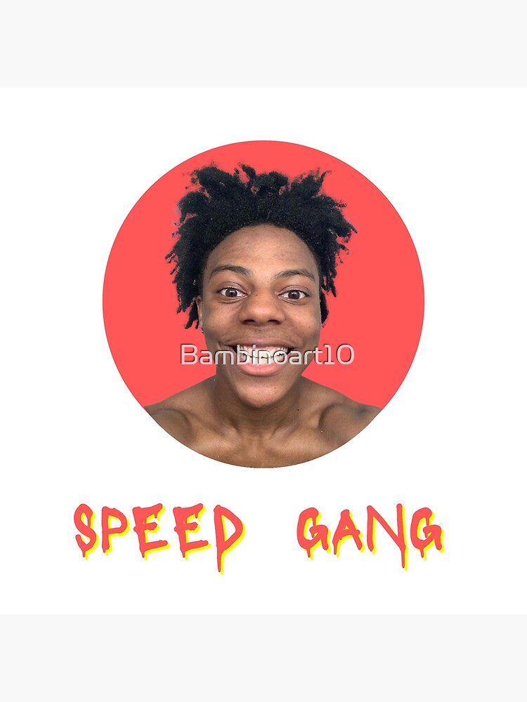 "Ishowspeed - speed gang t-shirts 2022" Poster for Sale by Bambinoart10 ...