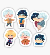 Yuri on Ice: Stickers | Redbubble