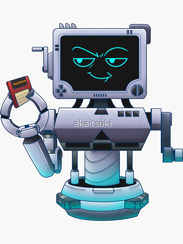 "P03 - INSCRYPTION" Sticker for Sale by akaitsuki | Redbubble