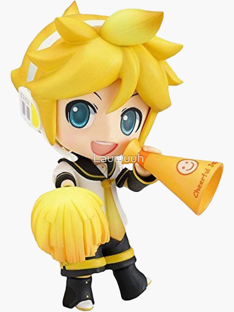 "Kagamine Len nendoroid" Stickerundefined by Lauwuuh | Redbubble