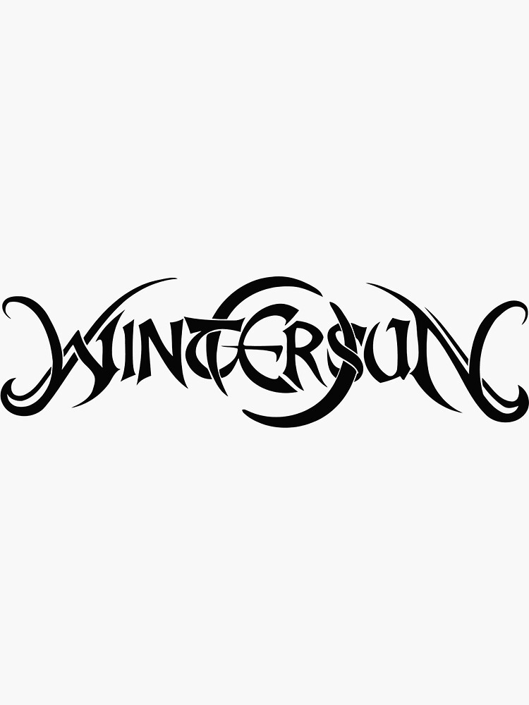 "Wintersun Logo" Sticker for Sale by XavierLange | Redbubble