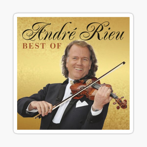 "Andre Rieu Best Of Andre Rieu" Sticker for Sale by HeinrichPfeifer ...