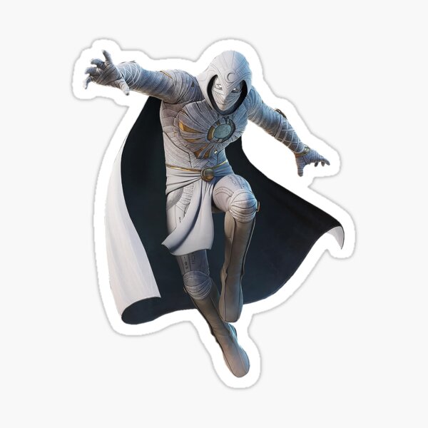"Moon Knight" Sticker for Sale by Pi-Artist | Redbubble