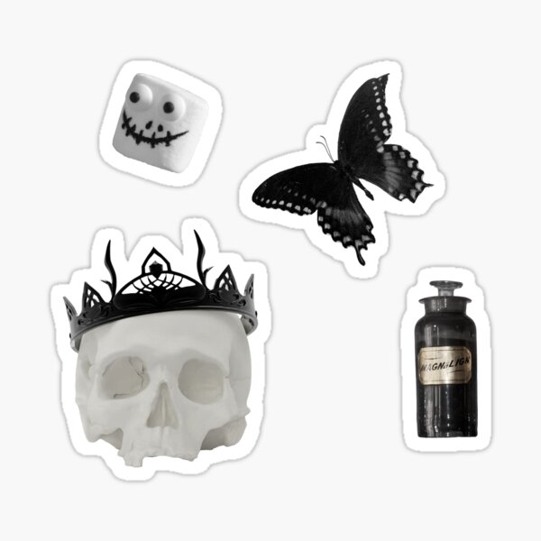 "gothic aesthetic pack" Sticker for Sale by 4-30-am | Redbubble