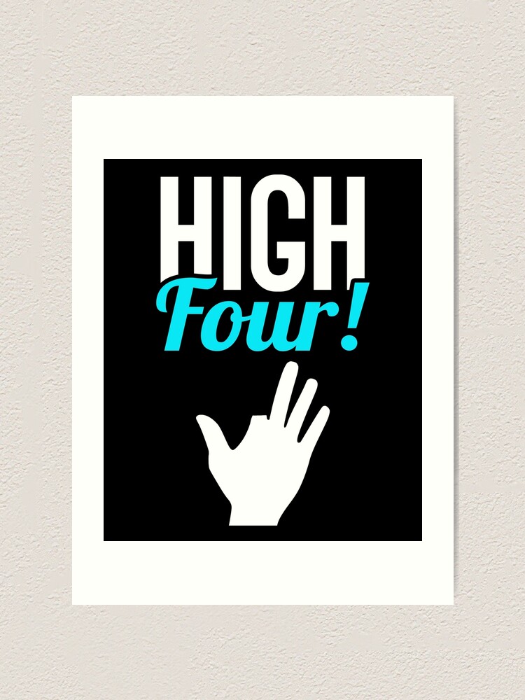 "High Four Funny Amputated Finger" Art Print for Sale by drakouv ...