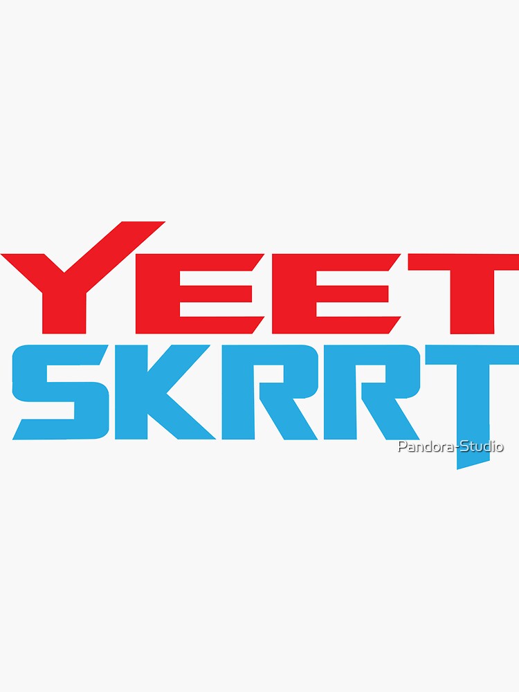 "Yeet Skrrt Timothee Chalamet Snl Funny Meme " Sticker for Sale by ...