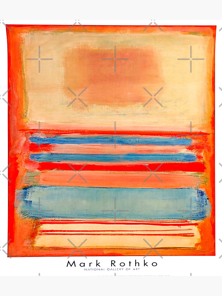 "HQ no 7 by Mark Rothko - high quality color Mark rothko painting ...