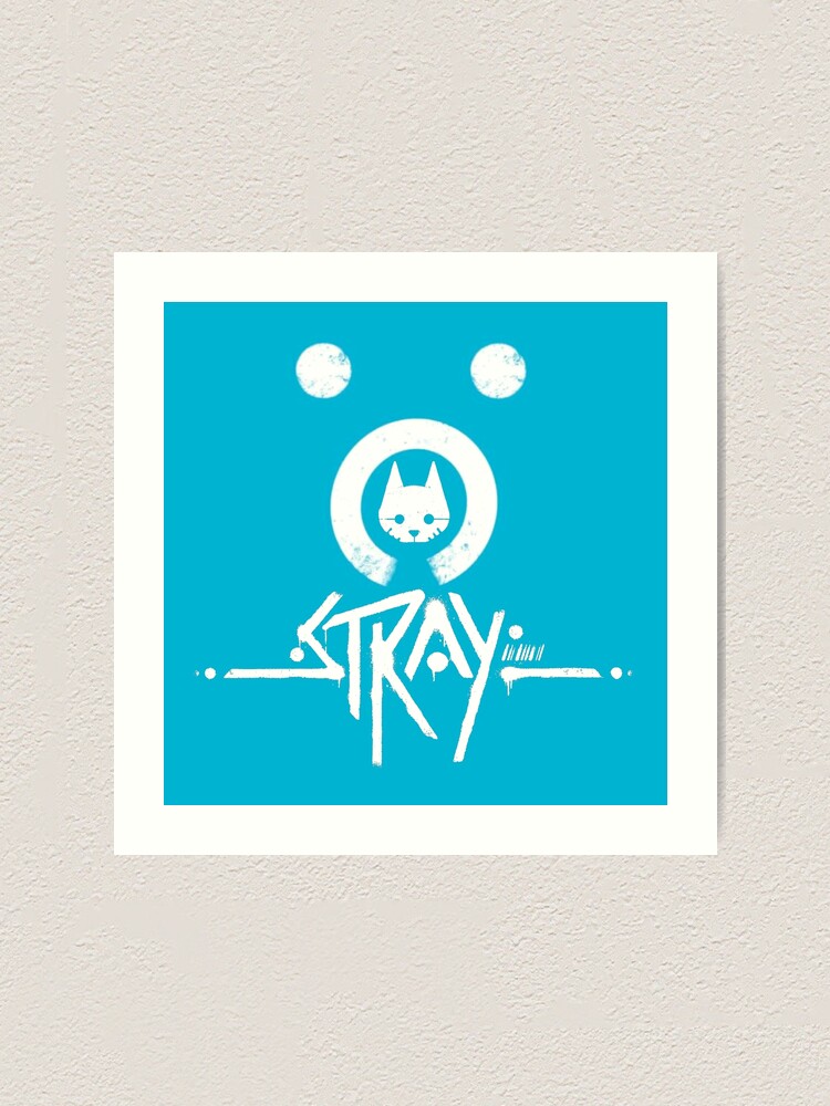 "Stray Game Outside Logo" Art Print for Sale by Alshoalla | Redbubble
