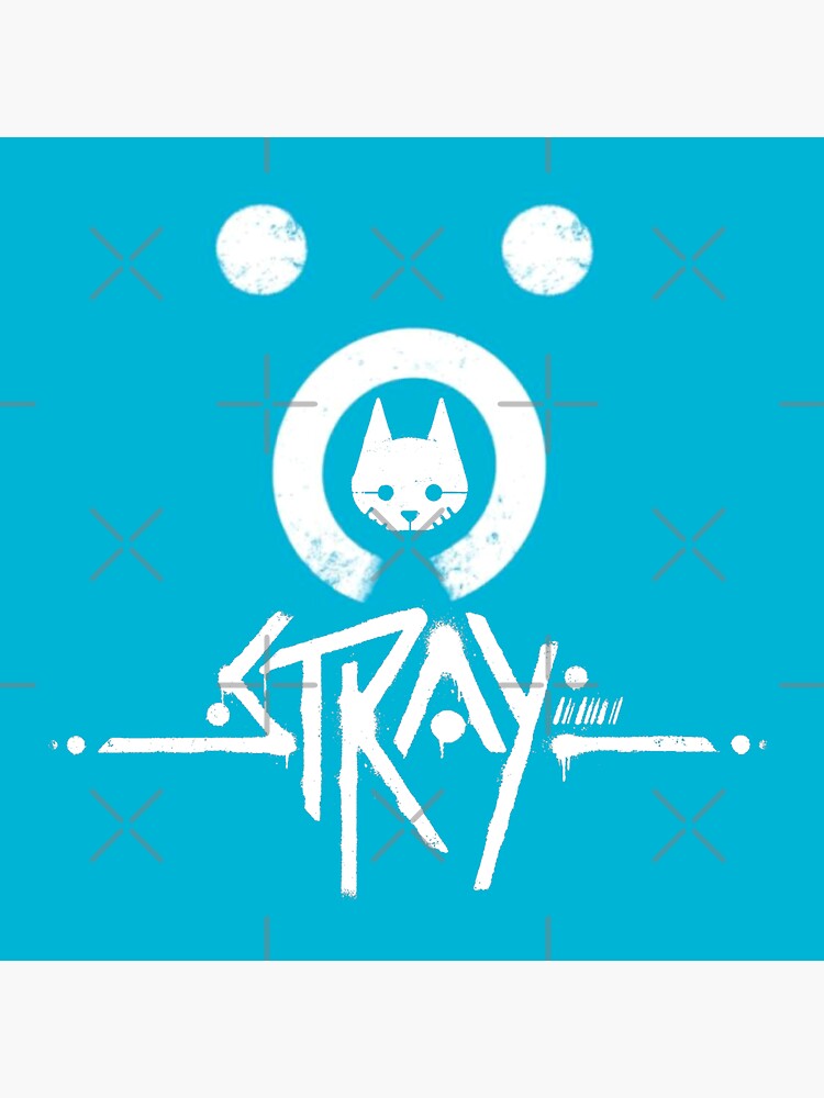 "Stray Game Outside Logo" Sticker for Sale by Alshoalla | Redbubble