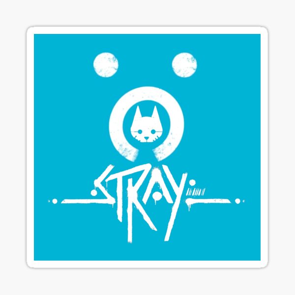 "Stray Game Outside Logo" Sticker for Sale by Alshoalla | Redbubble