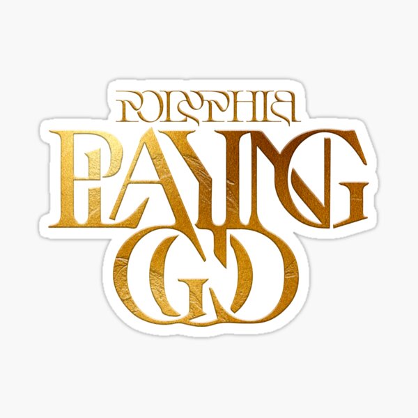 "Polyphia - Playing God logo" Sticker for Sale by thebandloophole ...