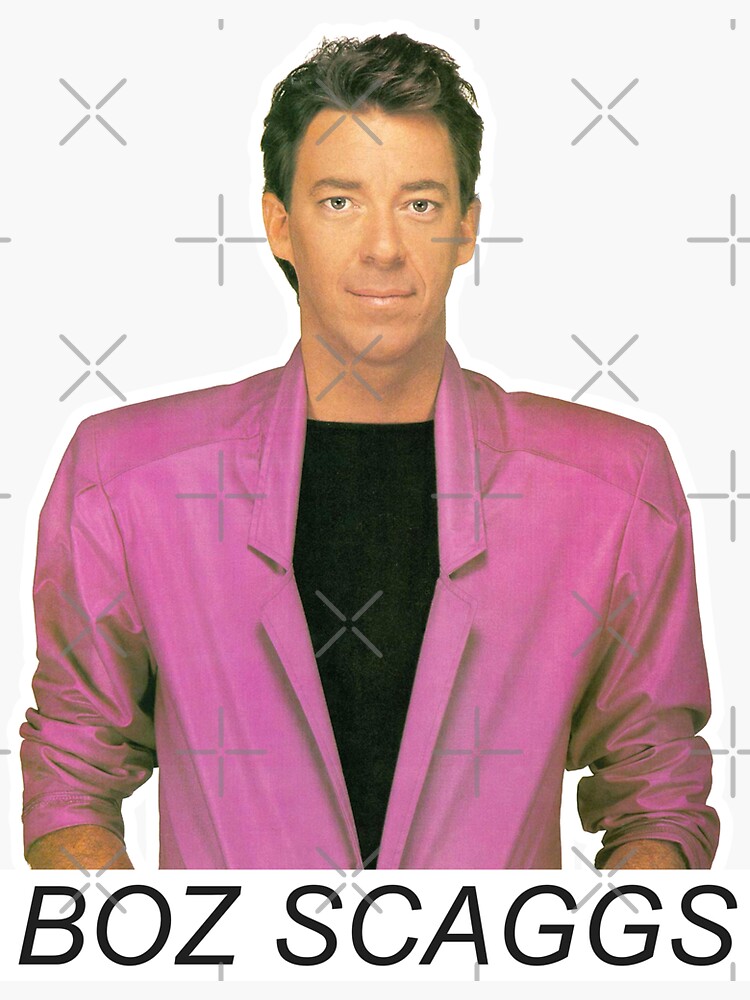 Boz Scaggs Sticker For Sale By Pixelbuilder Redbubble
