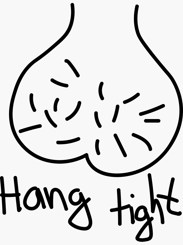 "Don't give up testicles" Sticker for Sale by Foxian | Redbubble