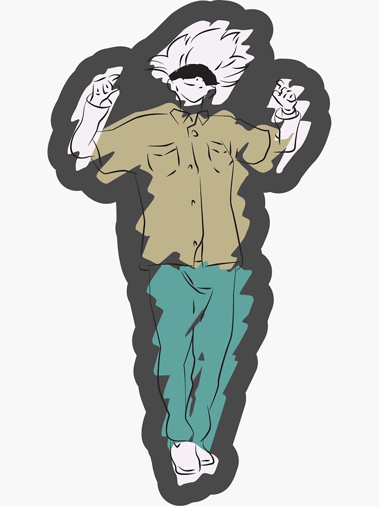 "Jujutsu Kaisen Gojo Satoru Closing Credits with Grey Background ...