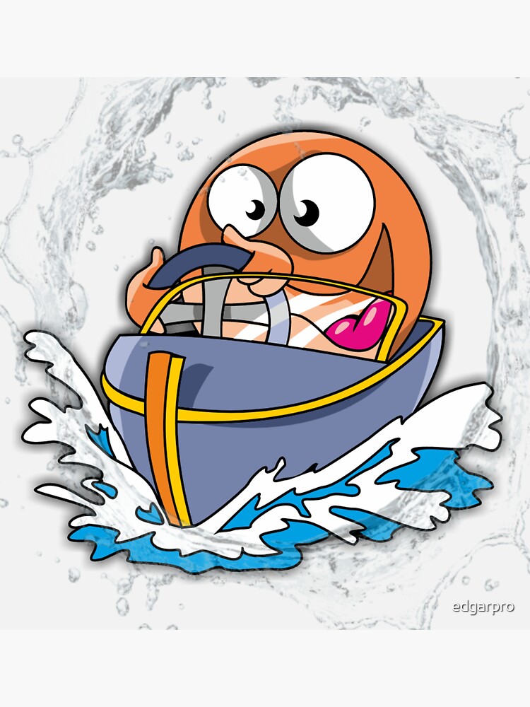 "CAPTAIN SALMON" Sticker for Sale by edgarpro | Redbubble