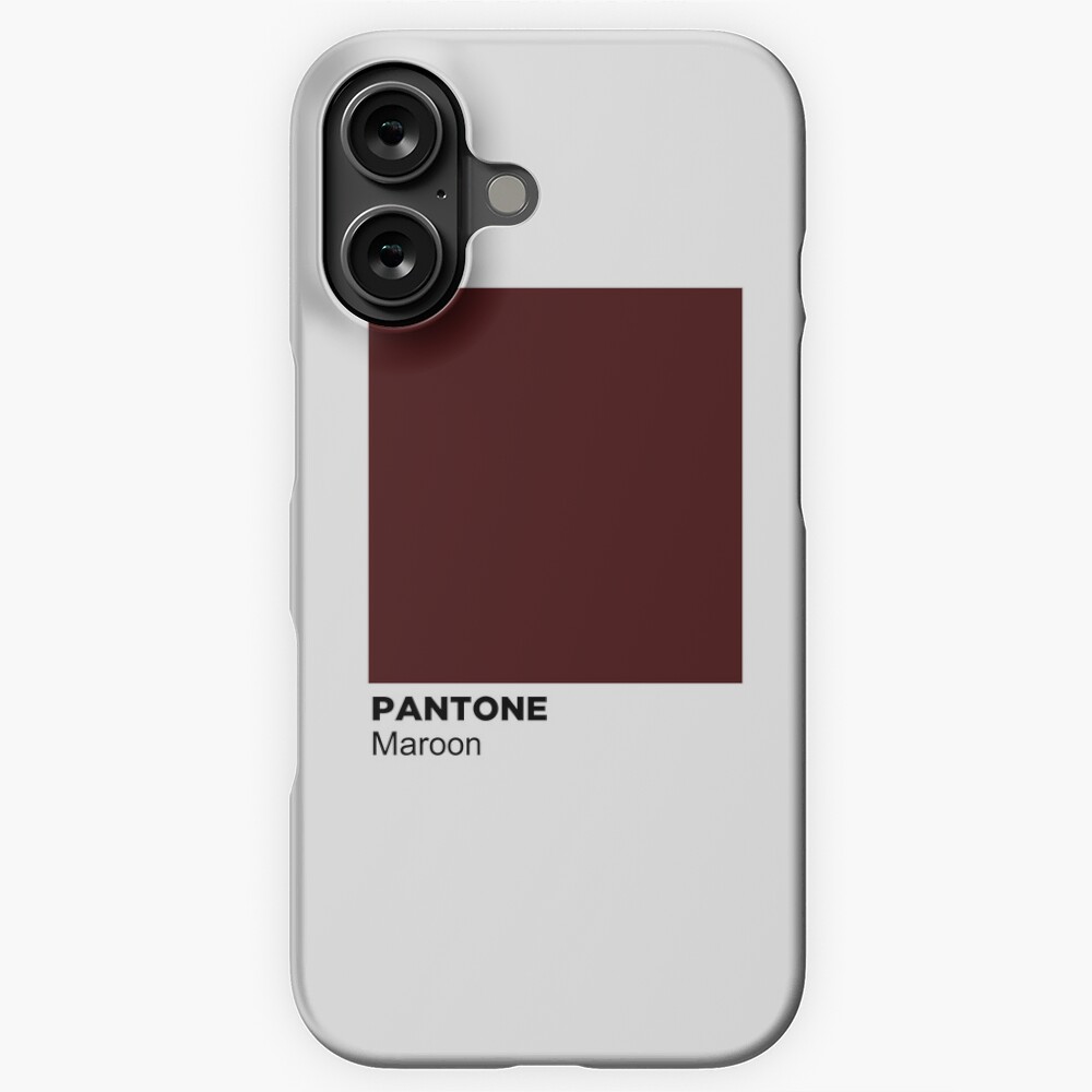 "Maroon Pantone Color Swatch " Sticker for Sale by jamiejamie00 | Redbubble