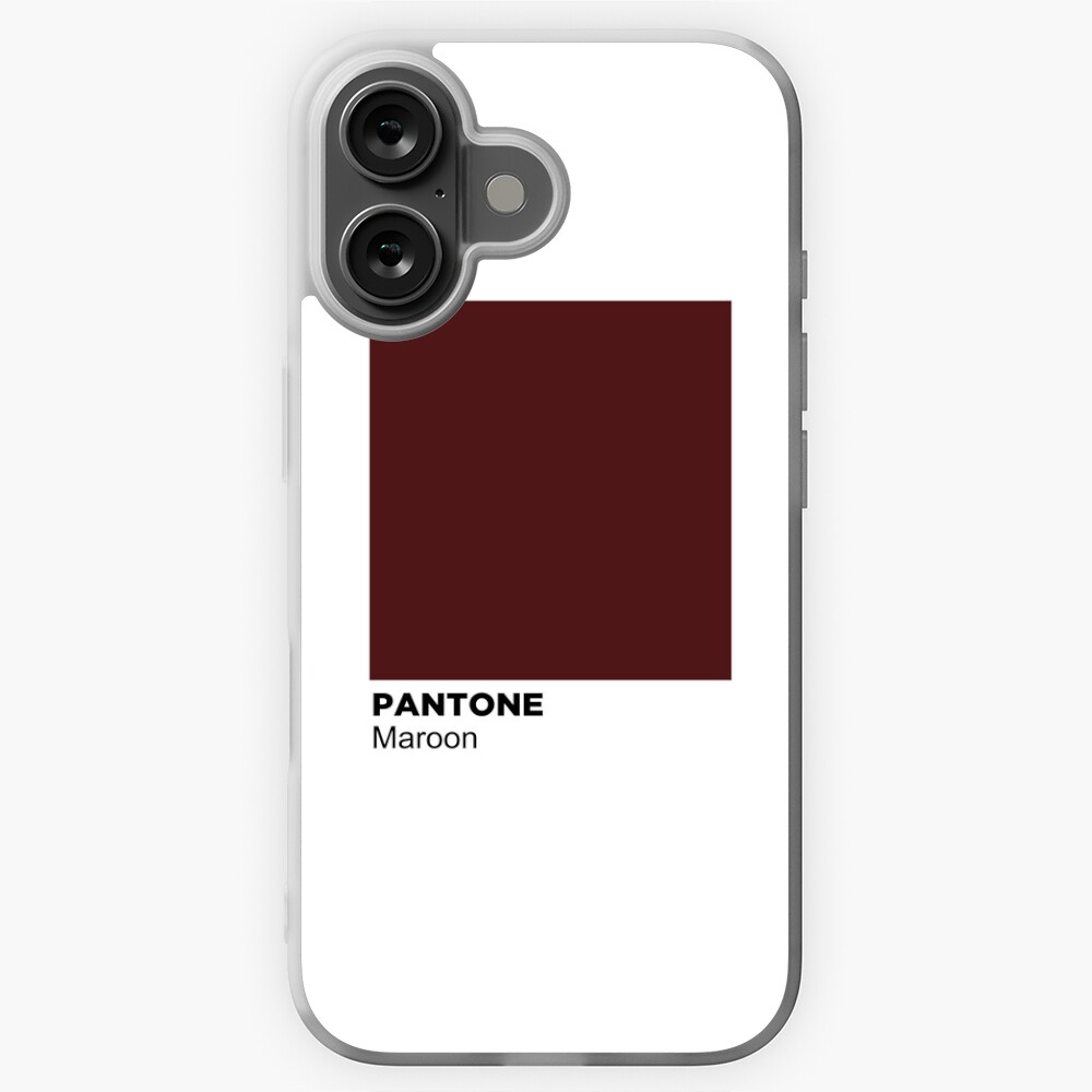 "Maroon Pantone Color Swatch " Sticker for Sale by jamiejamie00 | Redbubble