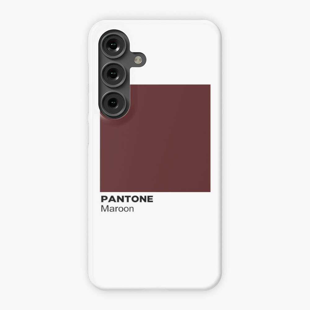 "Maroon Pantone Color Swatch " Sticker for Sale by jamiejamie00 | Redbubble