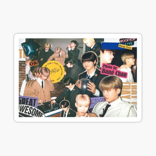 "All In Photo by Bang Chan" Sticker for Sale by ale040504 | Redbubble
