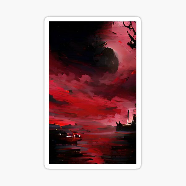 "The end" Sticker for Sale by InmortalGrey | Redbubble