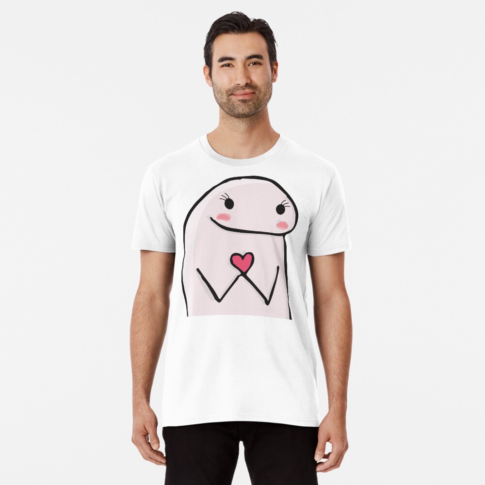 "Flork loves you - Flork with heart" Sticker for Sale by ebo-tshirt ...