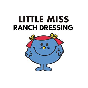 "Little Miss Ranch Dressing" Sticker for Sale by Celiacclaire | Redbubble