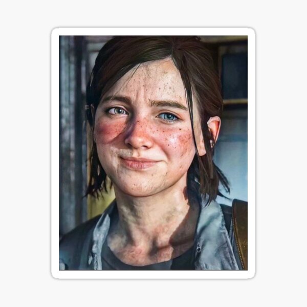 "Ellie the last of us" Sticker for Sale by G4merZone | Redbubble